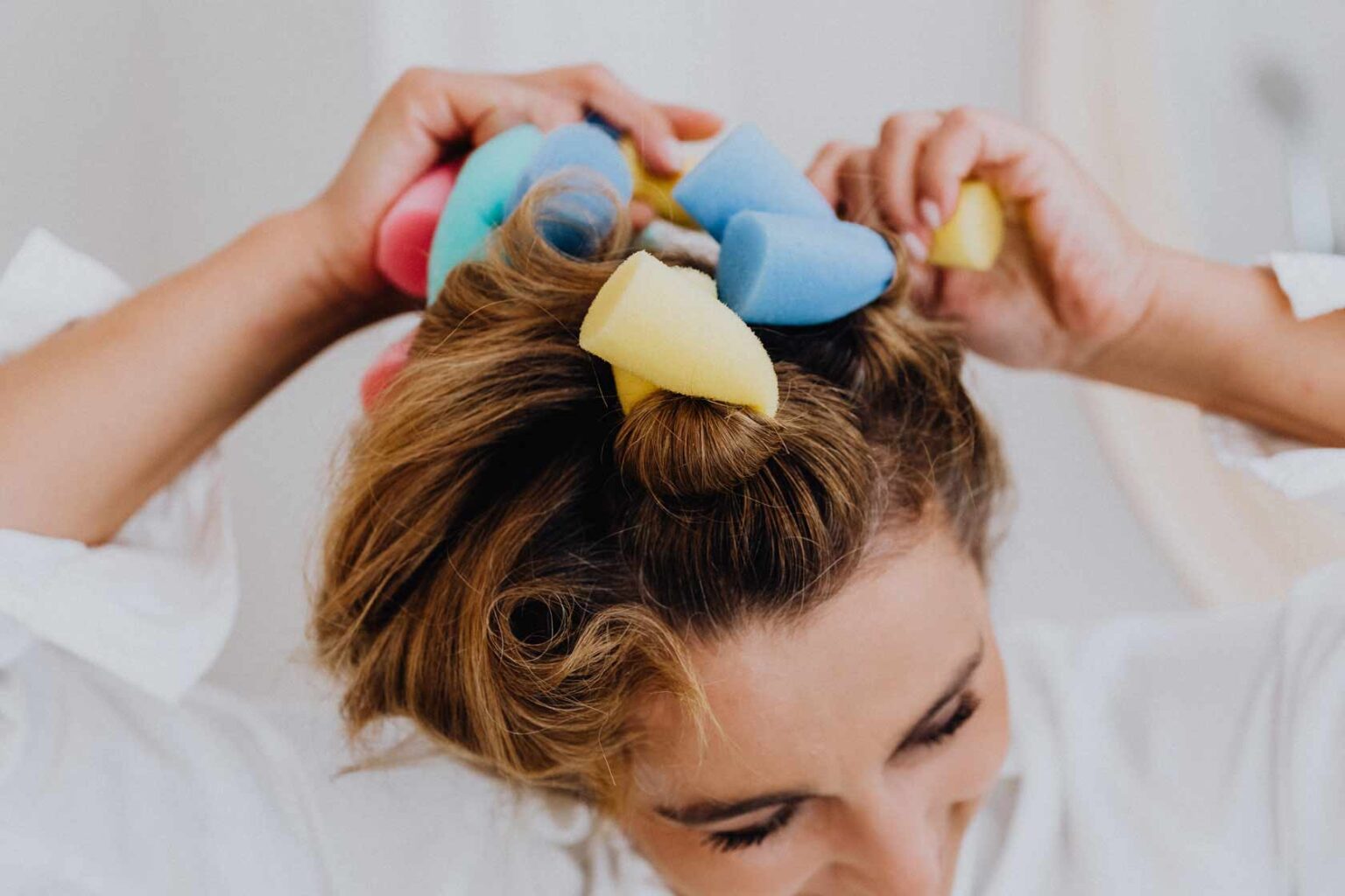 Hair Rollers Best Practices: Over vs. Under Rolling for Perfect Curls ...